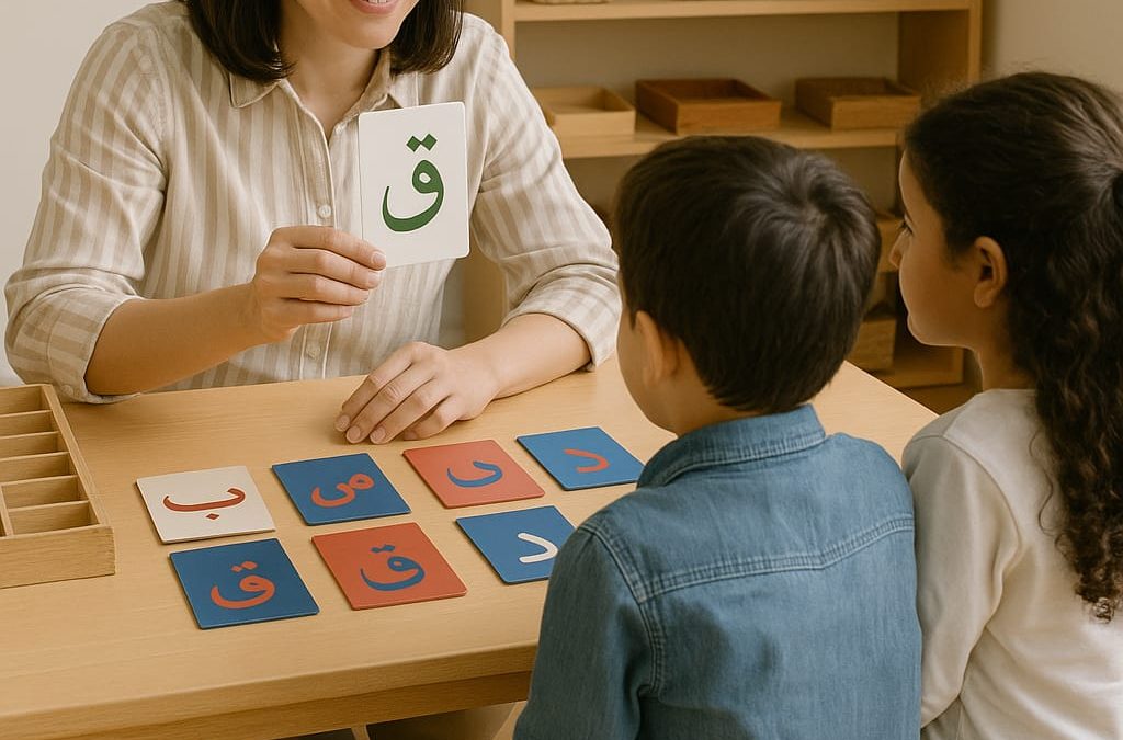 دورة تعلم الحروف العربية واصواتها - مناهل